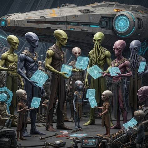 Explore Intriguing Aliens In Sci Fi Adventures Ai Art Generator