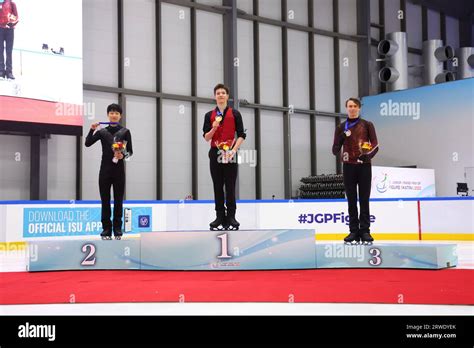 L R Lim Juheon Kor Francois Pitot Fra Daniel Martynov Usa September 15 2023 Figure