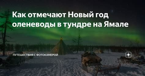 Как отмечают Новый год оленеводы в тундре на Ямале Путешествия с фотокамерой Дзен