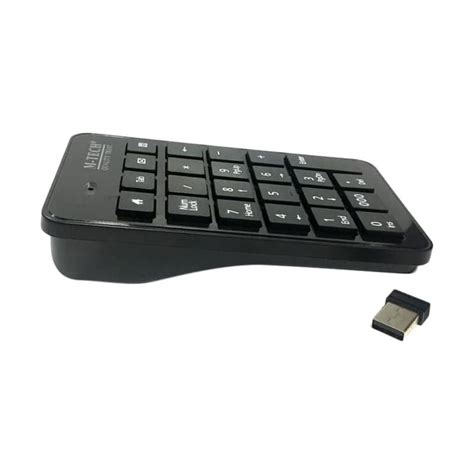 Jual M Tech Keyboard Numeric Wireless USB 2 4GHz Keypad Numerik Wireless Shopee Indonesia