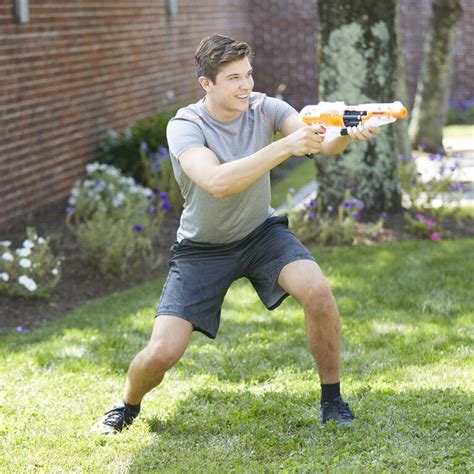 Longarm Nerf Doomlands Toy Blaster With Flip Open Drum R Exclusive Toys R Us Canada