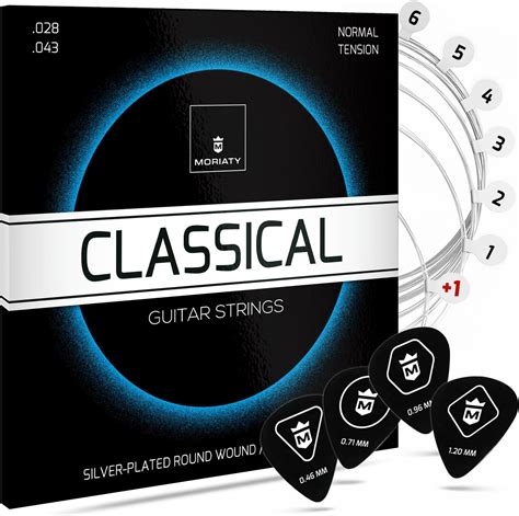 Moriaty® Guitar Strings Classical Guitar Strings For