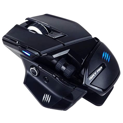 Mouse Gamer Inalambrico Mad Catz R.A.T. AIR + Pad Base de Carga RGB ...
