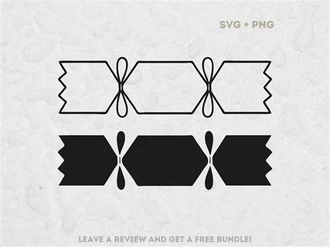 Christmas Cracker Svg Svg Files For Cricut Christmas Clipart