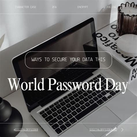Digital Offsider On Linkedin Worldpasswordday Datasecurity Cybersecurity Dataprotection