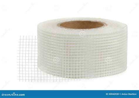 Fiberglass Joint With Flanges And Bolts On The Water Pipe Line Royalty