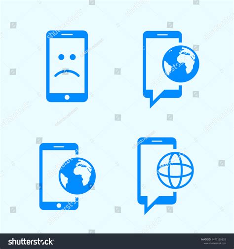 Phone Icon Trendy Flat Style Isolated เวกเตอร์สต็อก ปลอดค่าลิขสิทธิ์ 1477165532 Shutterstock