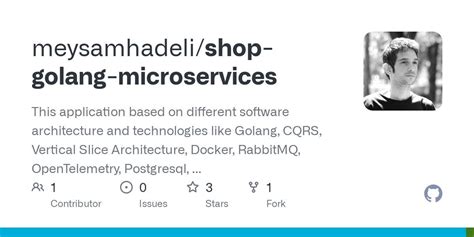 shop golang microservices the application based on different software