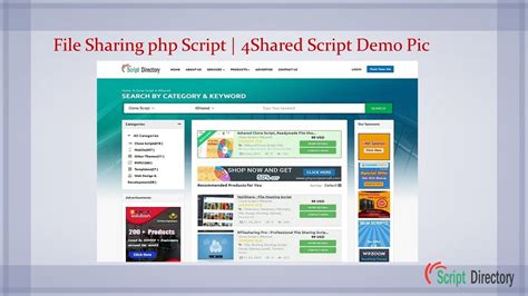 4shared Clone File Sharing Php Script From Php Script Directory