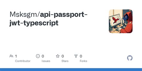 Github Msksgmapi Passport Jwt Typescript