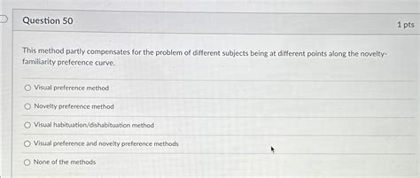 solved question 501 ﻿ptsthis method partly compensates for
