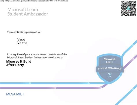 Vasu Verma On Linkedin Givemycertificate Community