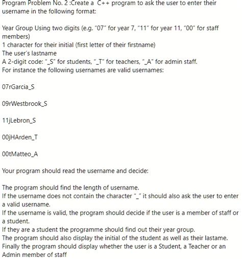 solved program problem no 2 create a c program to ask the user to