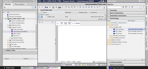 how to program pid control in plc with structured text