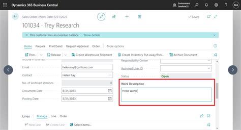 Dynamics 365 Business Central How To Set Multi Line Text For A Blob