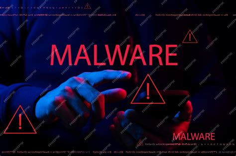 Premium Photo Malware Concept Cyber Crimes And Prevention Methods Smartphones Showing Malware