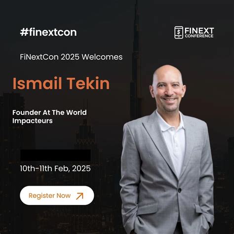 Ismail Tekin Joins Finext Conference 2025 As A Speaker Championing