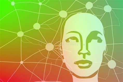 Innovative Representation Of Ai Brain And Human Face Ai Content