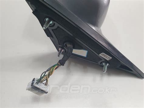 제네시스bh 8핀 사이드미러 운전석 그레이색 백미러 사이드미러 수리 개조 국내판매 1위 카덴