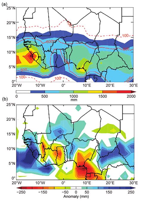 23 Jun Sep 2017 Precipitation Mm For West Africa A Total Download Scientific Diagram