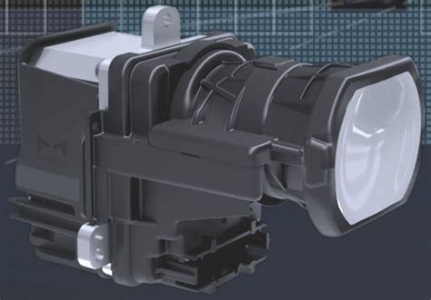Dot Matrix Vehicle Headlamp Module Uses Osram Micro Led Array