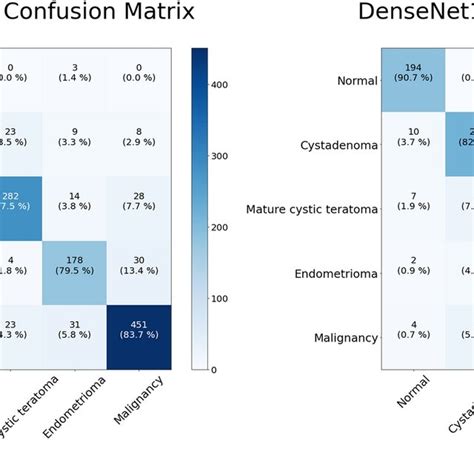 Multiclass Classification Of Ultrasound Images Heat Map Of The Download Scientific Diagram