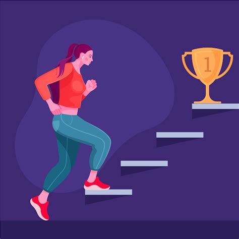 Premium Vector Hand Drawn First Step Illustration