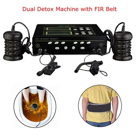 Dual Ionic Foot Detox Machine Spa Detox Device For Effective