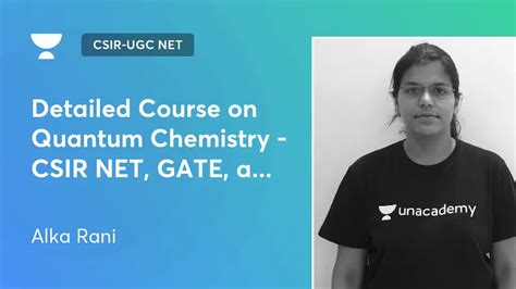 Csir Ugc Net Detailed Course On Quantum Chemistry Csir Net Gate And Tifr By Unacademy