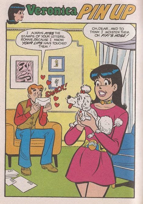 Veronica Pin Up Archie Comics Archie Comic Books Vintage Comics