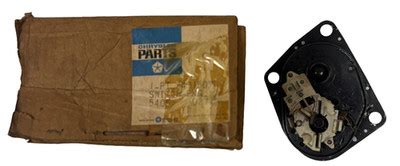 New Old Stock 2 Speed Wiper Motor Park Switch For 1970 73 A Body