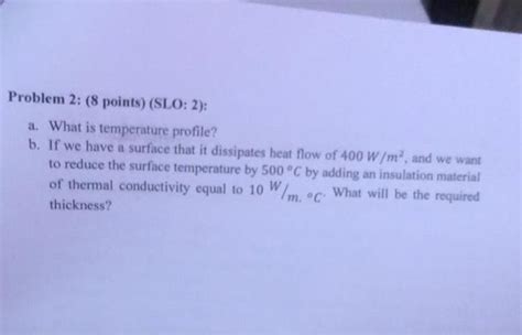 Solved Problem 2 8 Points Slo 2 A What Is