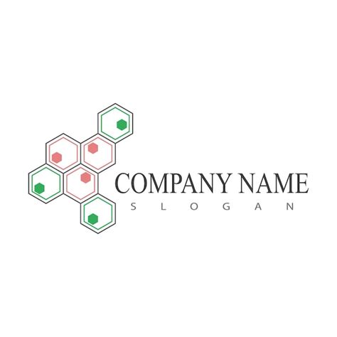 분자 로고 터 기호 템플릿 프리미엄 벡터