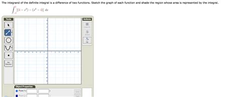 Solved The Integrand Of The Definite Integral Is A