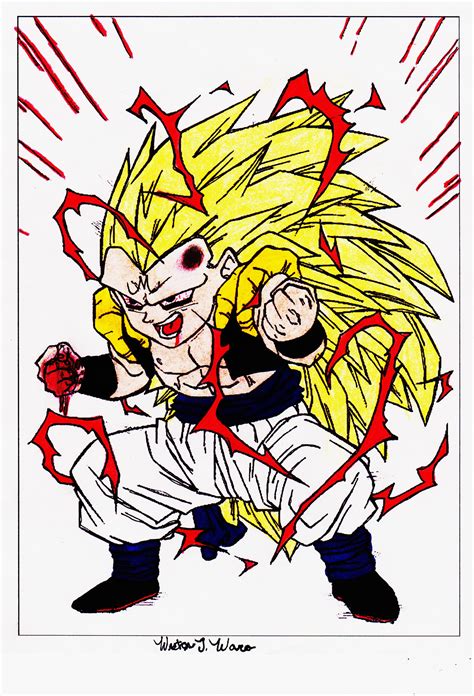 Majin Gotenks By Ubersenzubean On Deviantart