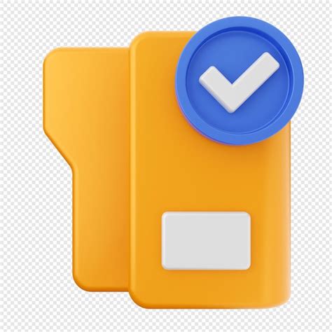 Premium Psd 3d Folder Document File