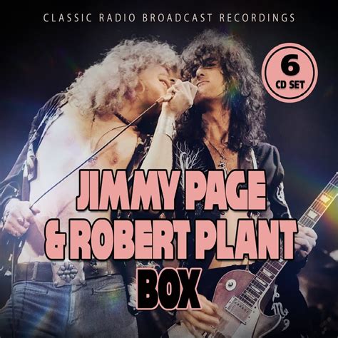 Box Jimmy Page And Robert Plant Jimmy Page And Robert Plant Amazonfr