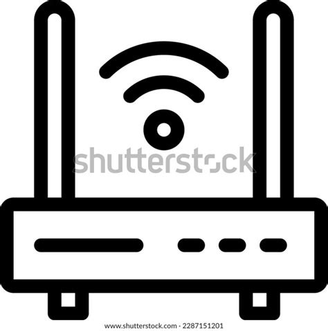 Router Vector Illustration On Transparent Background Stock Vector Royalty Free 2287151201