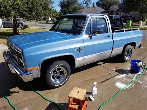 My 84 C10 Back When She Was Clean Rsquarebodies