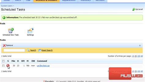 Setup Cron Jobs In Plesk Web24