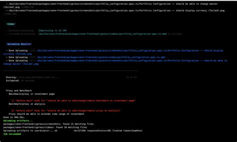 Cypress Tests Fail Abut Gitlab Ci Exit Successfully · Issue 4626
