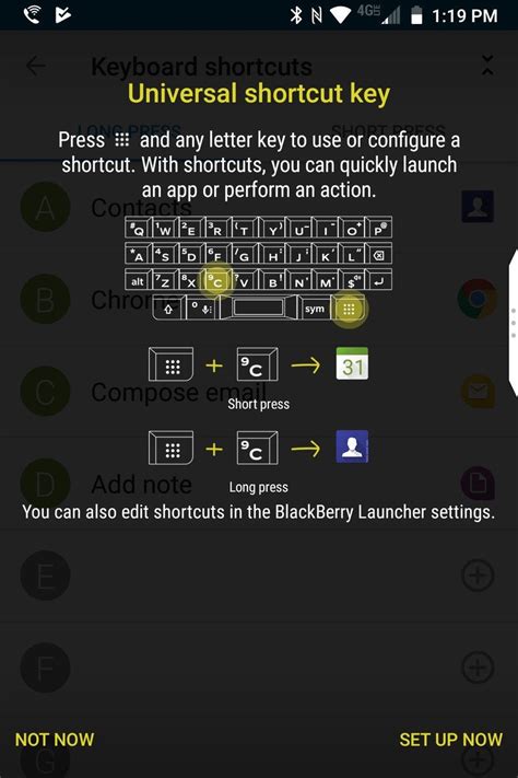 How To Use The Speed Key And BlackBerry KEY Keyboard Shortcuts Android Central