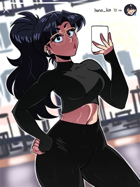 Rule 34 Black Hair Glasses Reiko Tinafate Selfie The Dragon Tamer Tinafate1 12138476