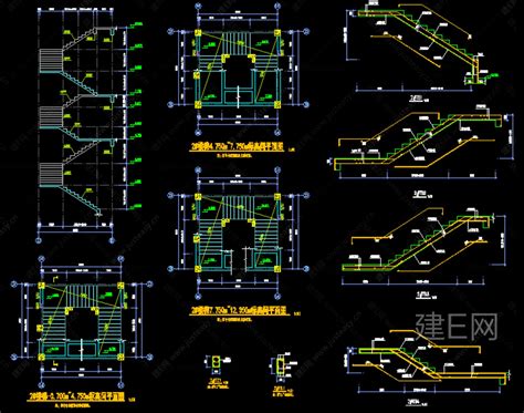 现浇钢筋混凝土转角楼梯cad施工图施工图下载 施工图现浇钢筋混凝土转角楼梯cad施工图下载 施工图现浇钢筋混凝土转角楼梯cad施工图免费下载