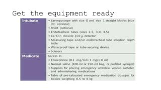 Neonatal Resuscitation Programme NRP Preparation For Birth Pptx