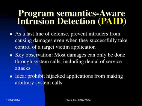 Ppt Program Semantics Aware Intrusion Detection Powerpoint Presentation Id 6614762
