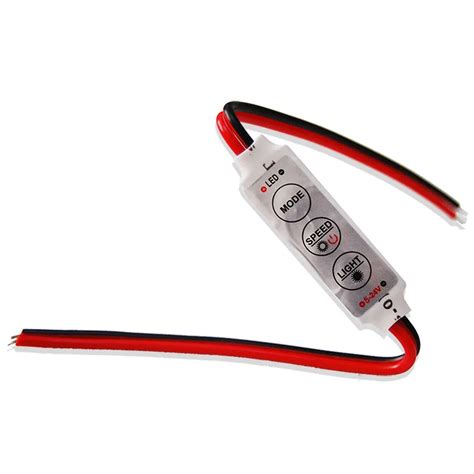 DC12V 24V Mini Led Dimmer Controller 3 Keys RF Wireless Controller To Control Single Color Led