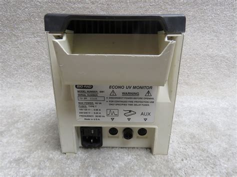 Bio Rad Model Em 1 Econo Uv Monitor Express Lab Werks Llc