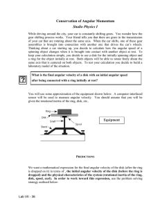 Lab Angular Momentum