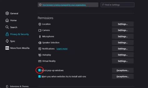 How To Enable Or Disable Pop Ups On Firefox Tech Junkie